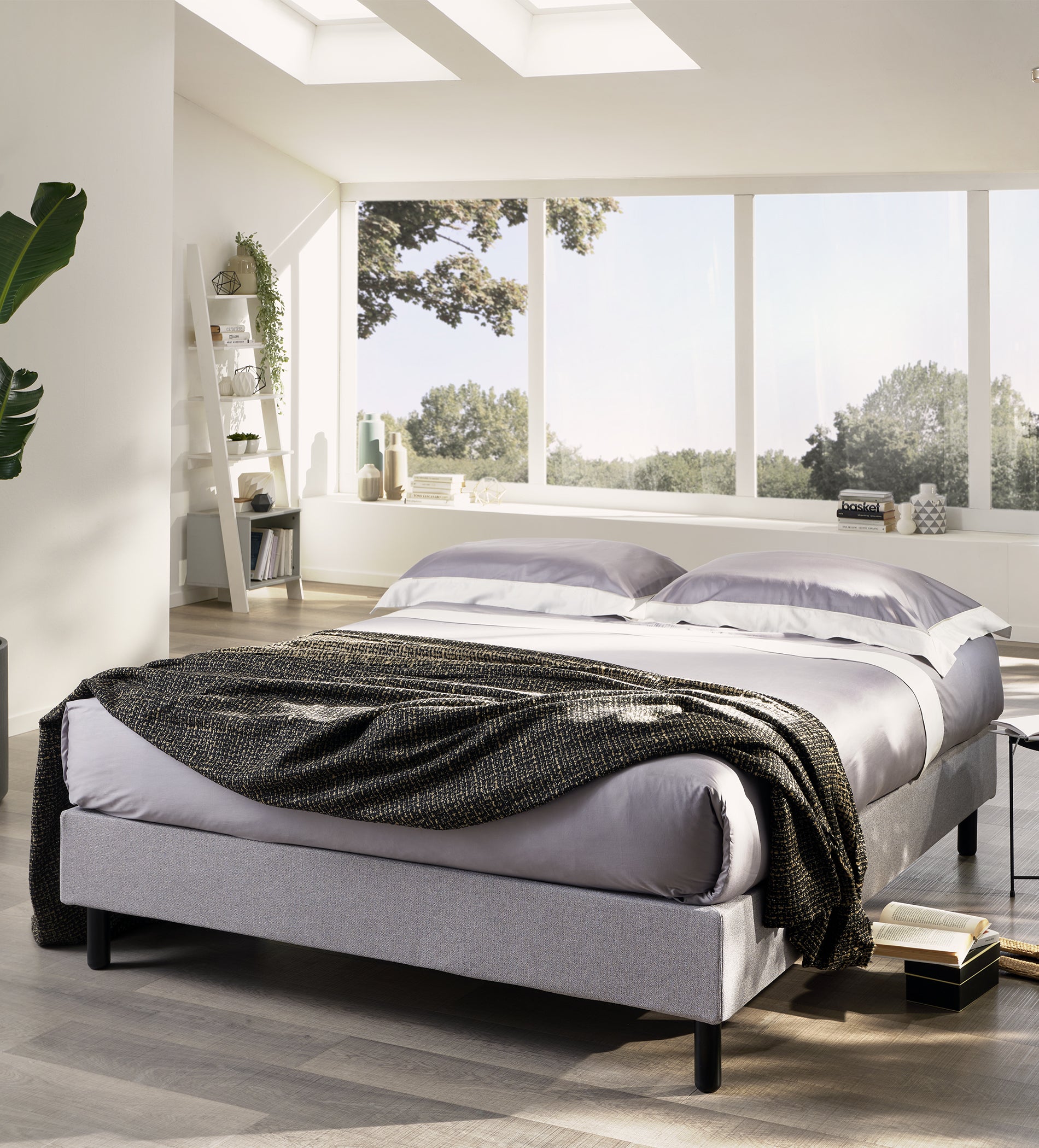 Base letto in tessuto - Sommy